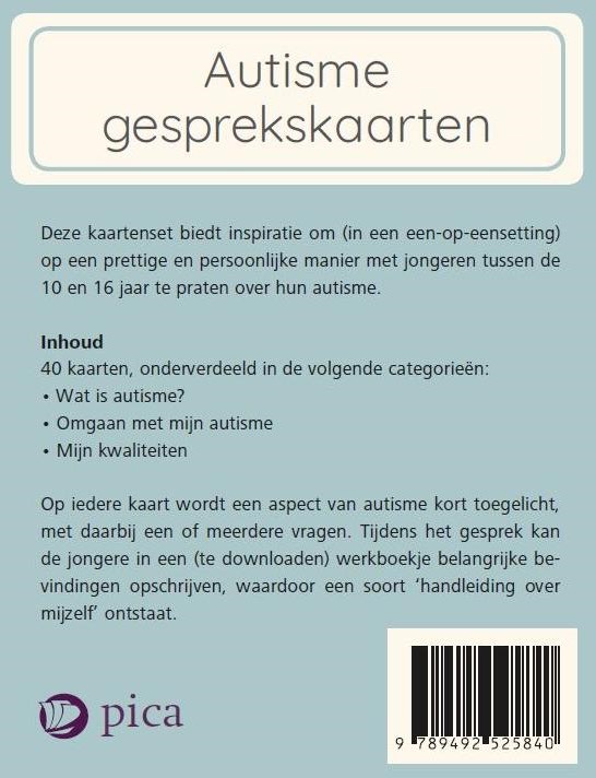 Autisme Gesprekskaarten Autisme Gesprekskaarten Your Inkstation